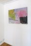 Paysage abstrait vert et rose Piotr Strelnik 77x112 cm - Galerie ...