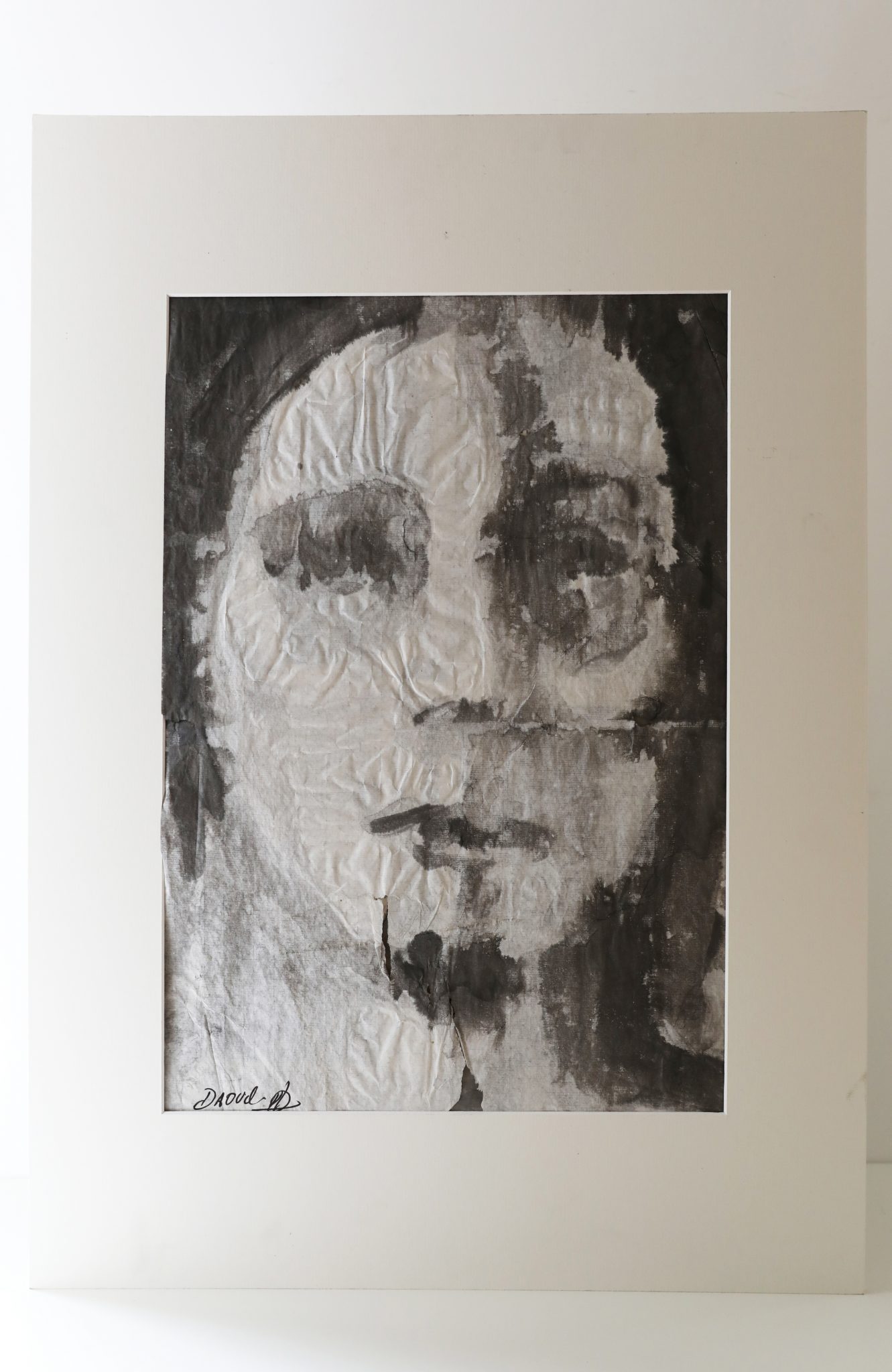 Mère et fille DAOUD 30x40cm - Galerie Matthieu Dubuc