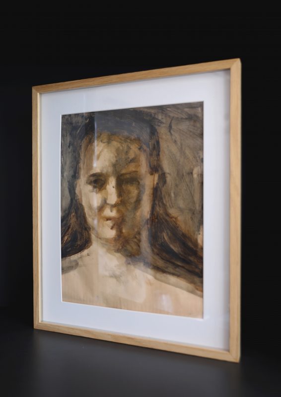 Mère et fille DAOUD 30x40cm - Galerie Matthieu Dubuc