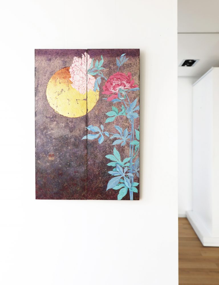 Oscillation Kazuko Shiihashi 90x180cm - Galerie Matthieu Dubuc