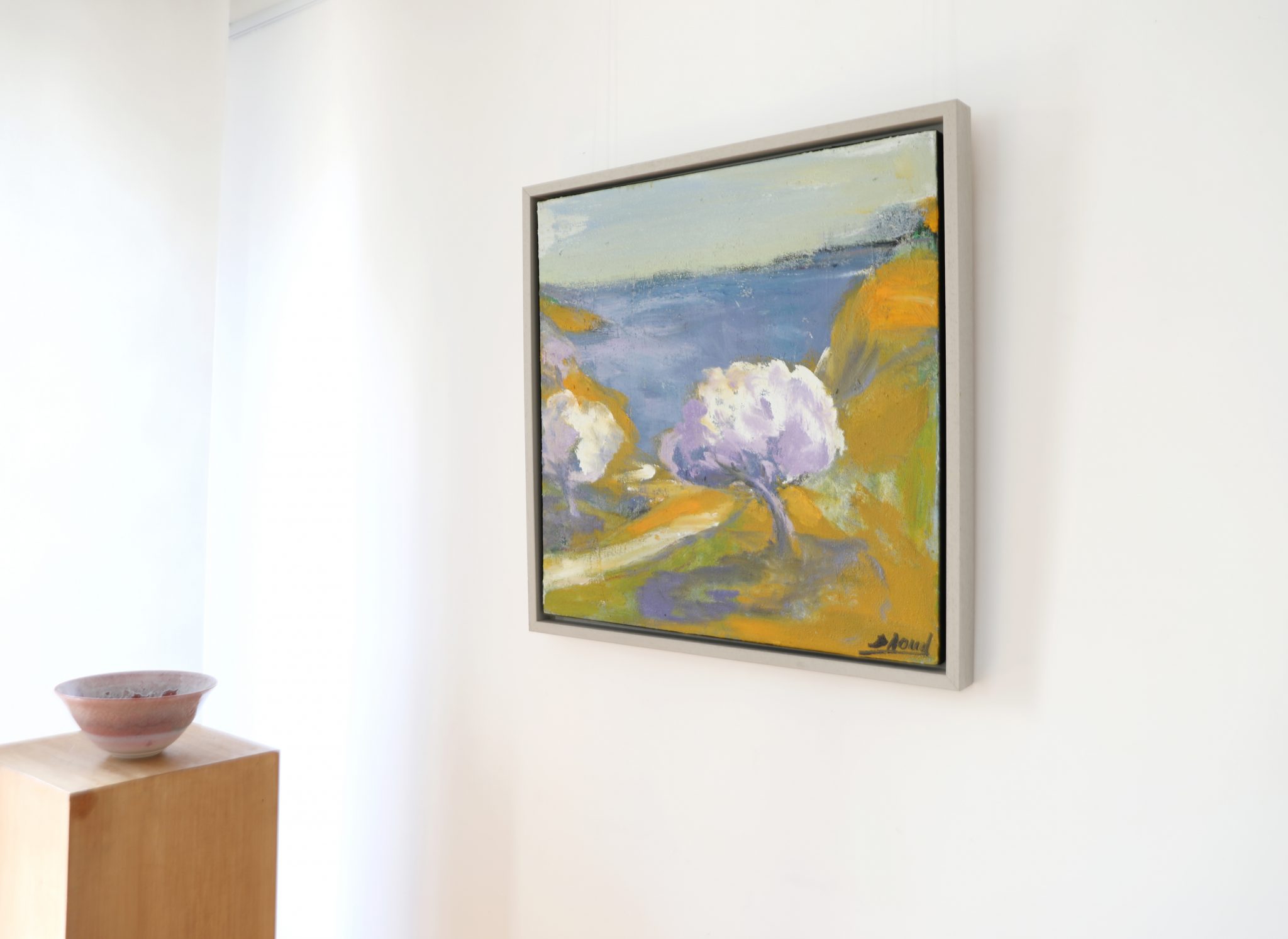 Chemin vers la mer David DAOUD 60x60 - Galerie Matthieu Dubuc